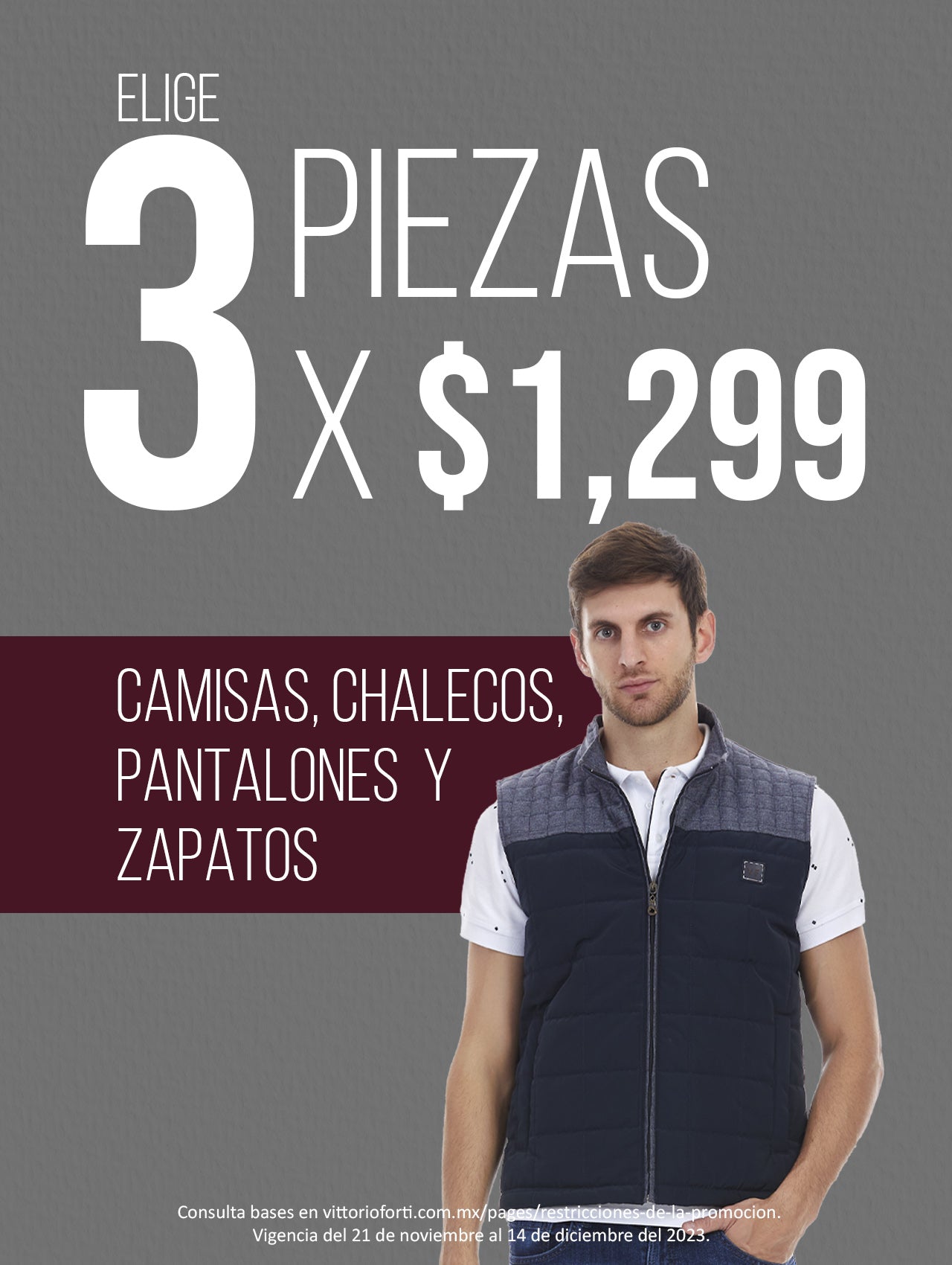 Vittorio Forti moda para caballero | Ropa Formal y Casual