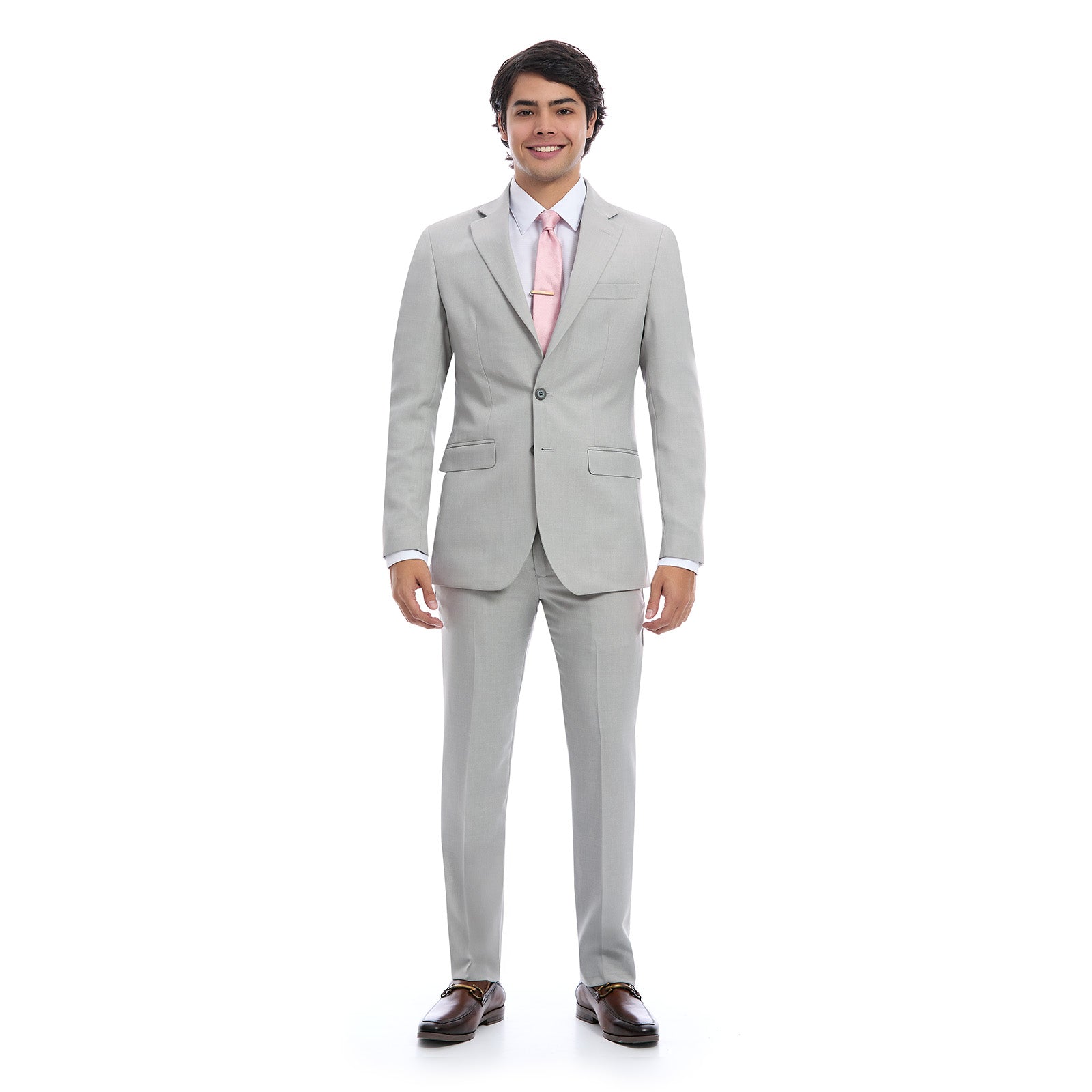 Traje Hombre Slim Fit Formal Liso|Moderno y Elegante – Vittorio Forti